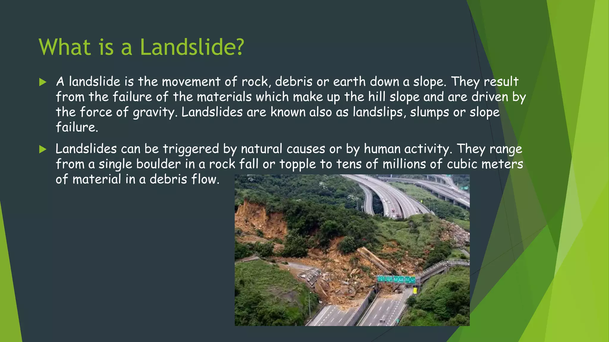 Landslides A Major Threat | PPTX | Geography | Science