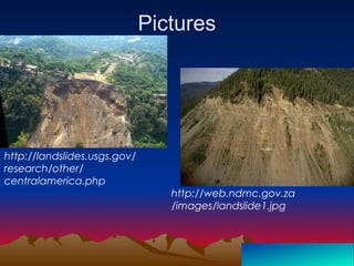 Landslides and its mitigation | PPT