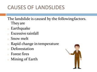 Landslides | PPTX | Geography | Science