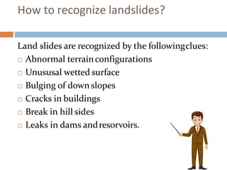 Landslides | PPTX | Geography | Science