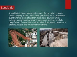 Landslides | PPTX