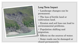 Landslides Presentation , it's causes, it's Effects,it's mitigation | PPTX