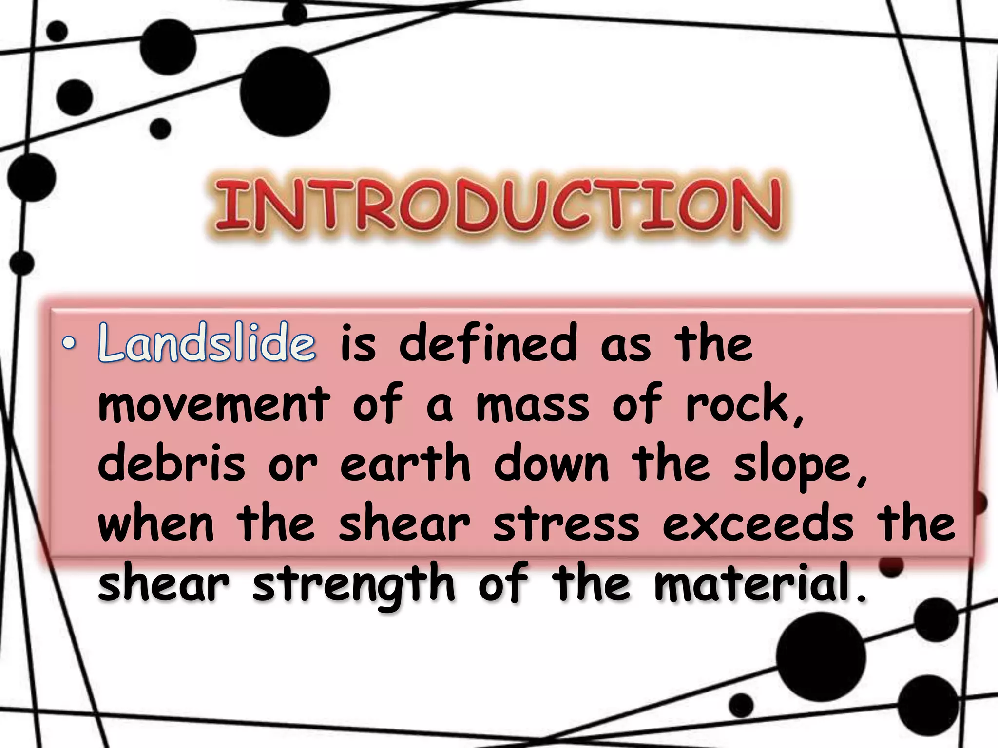 ppt on Landslides | PPTX