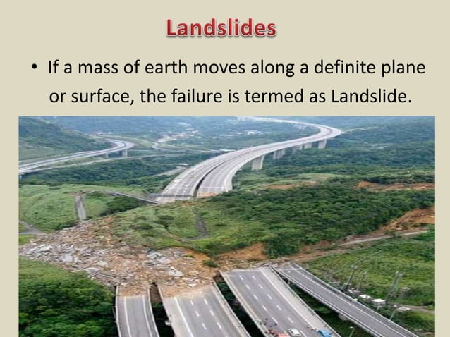 ppt on Landslides | PPTX | Geology | Science