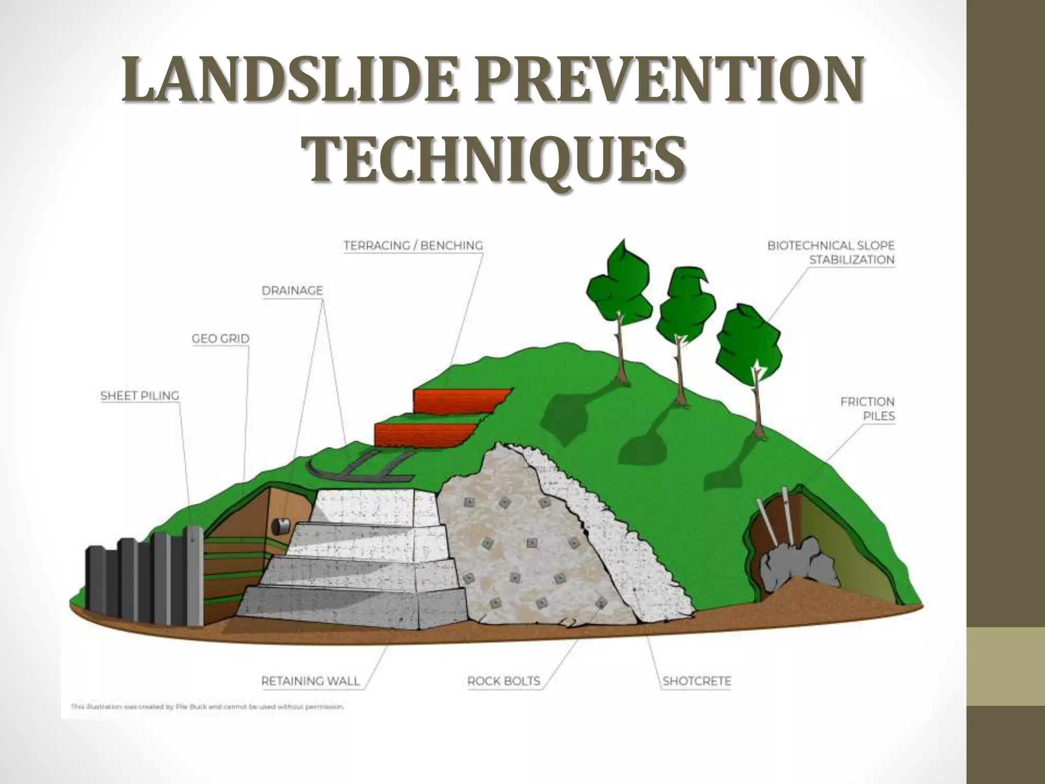 Landslides Causes and Prevention ppt | PPTX