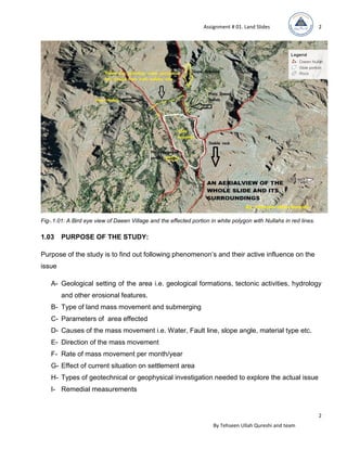 Land Slides in Chatorkhand Town, District Ghizer, Gilgit-Baltistan ...