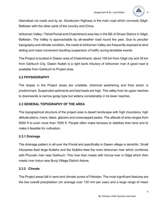 Land Slides in Chatorkhand Town, District Ghizer, Gilgit-Baltistan ...