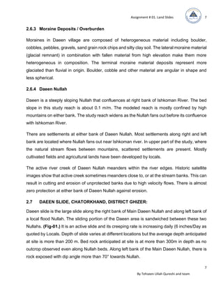 Land Slides in Chatorkhand Town, District Ghizer, Gilgit-Baltistan ...