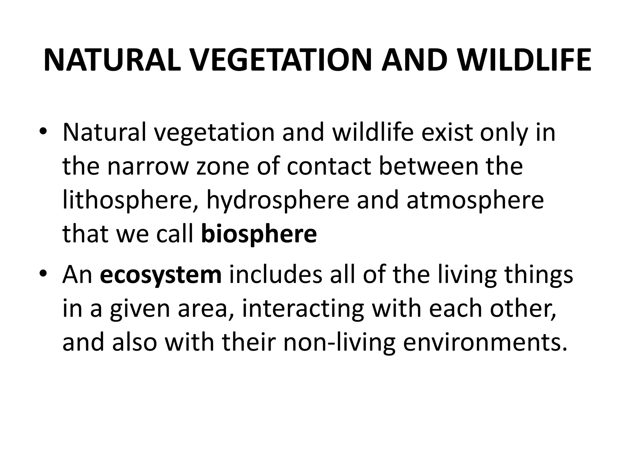 Land, soil, water, natural vegetation class 8 geography-PPT | PPTX