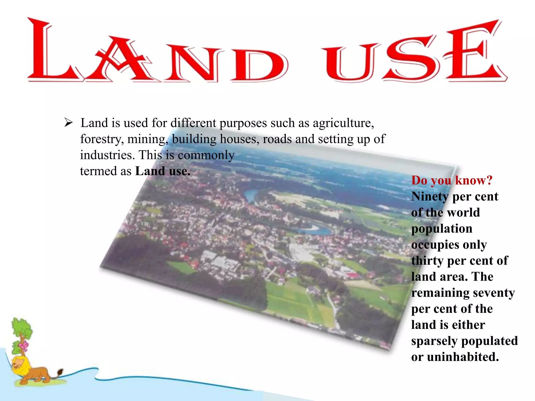 Land,soil,water,natural vegetation and wildlife VIII | PPTX