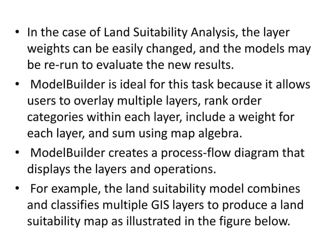 Land Suitability Analysis.pdf | 3-D Graphics | Computer Software and Applications