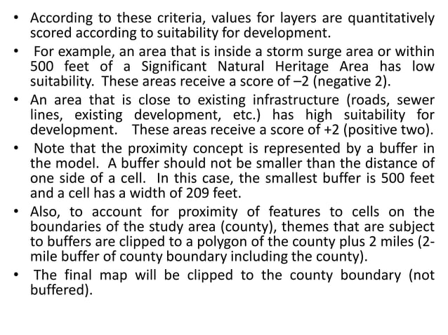 Land Suitability Analysis.pdf | 3-D Graphics | Computer Software and Applications