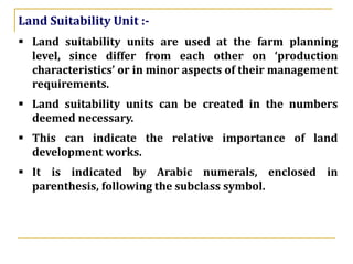 Land Suitability Classification | PDF