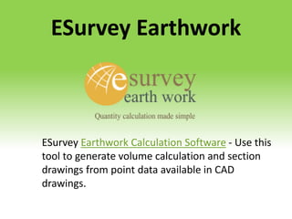 Land surveying software and design solution | PPTX