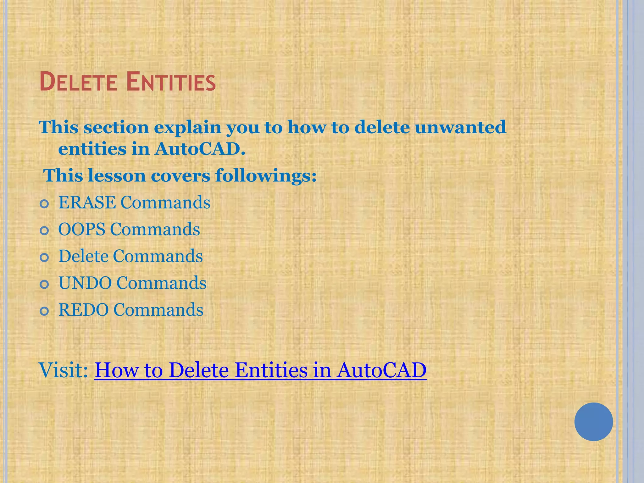Land Surveying Software(AutoCAD) Tutorial | PPTX