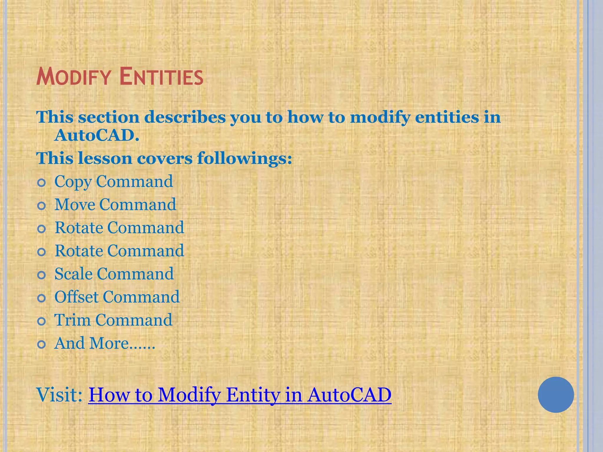 Land Surveying Software(AutoCAD) Tutorial | PPTX