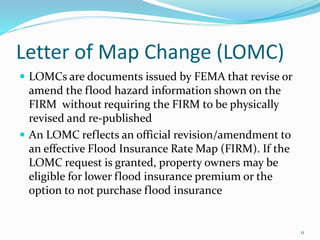 Land Surveyors, FEMA and Other Flood Zone Issues | PPTX