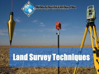 Land survey techniques | PPT