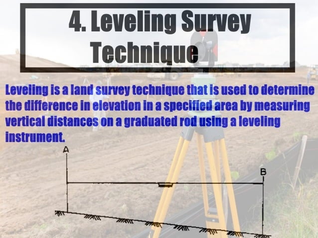 Land survey techniques | PPT