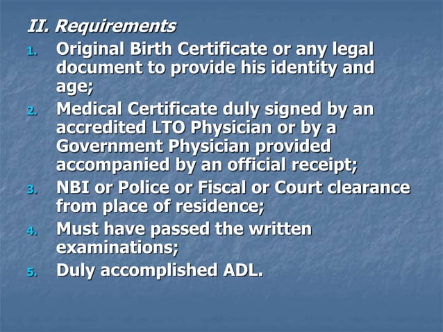 Land Transportation Office (LTO) Traffic Laws, Rules and Regulations.ppt