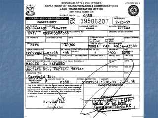 Land Transportation Office (LTO) Traffic Laws, Rules and Regulations.ppt