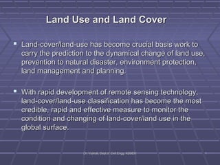 Land use and Land Cover | PPT