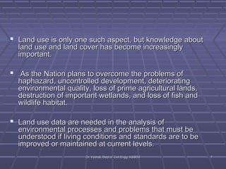 Land use and Land Cover | PPT