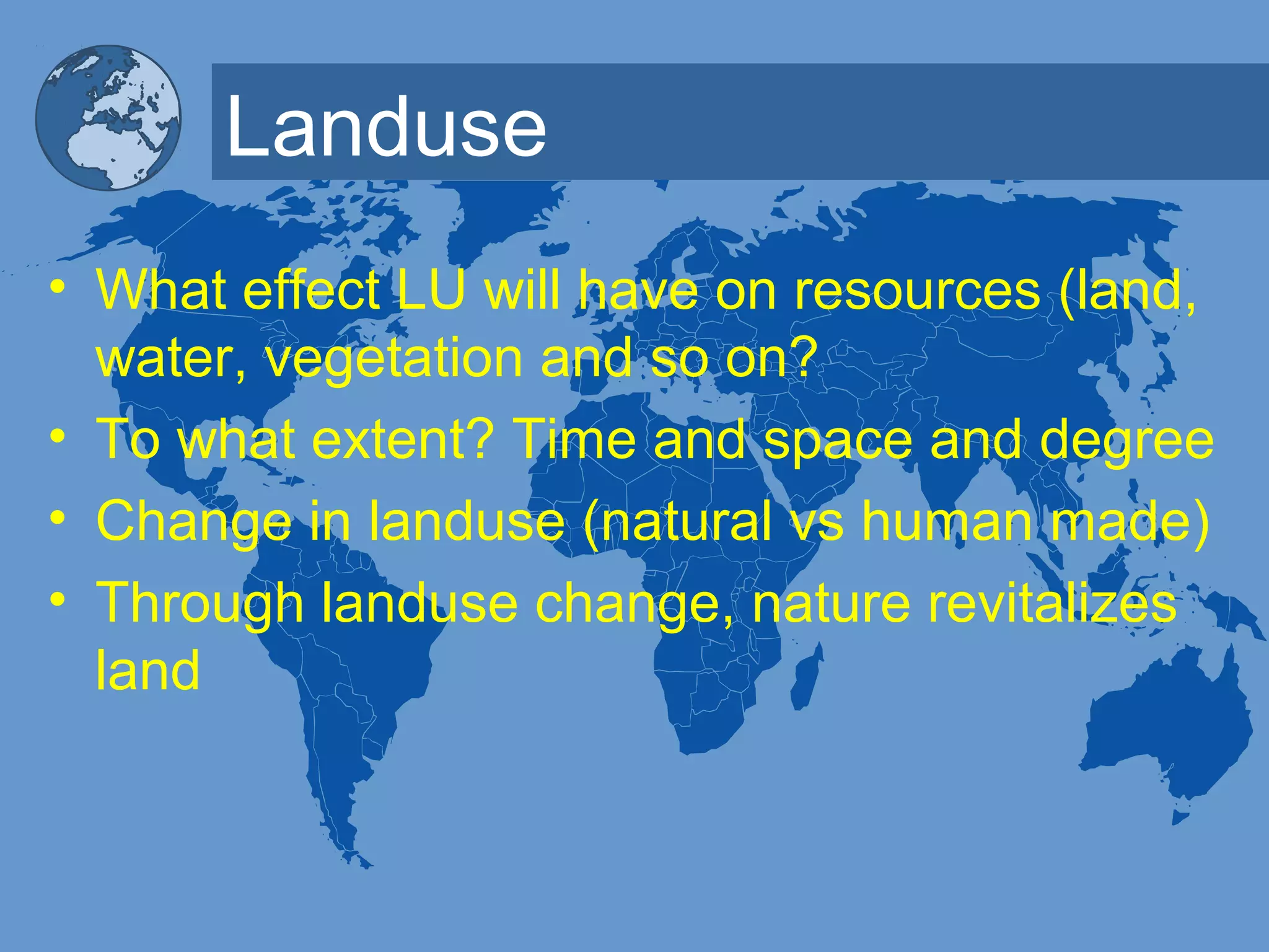 Land use | PPT