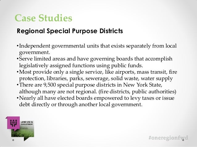 Land Use Case Studies