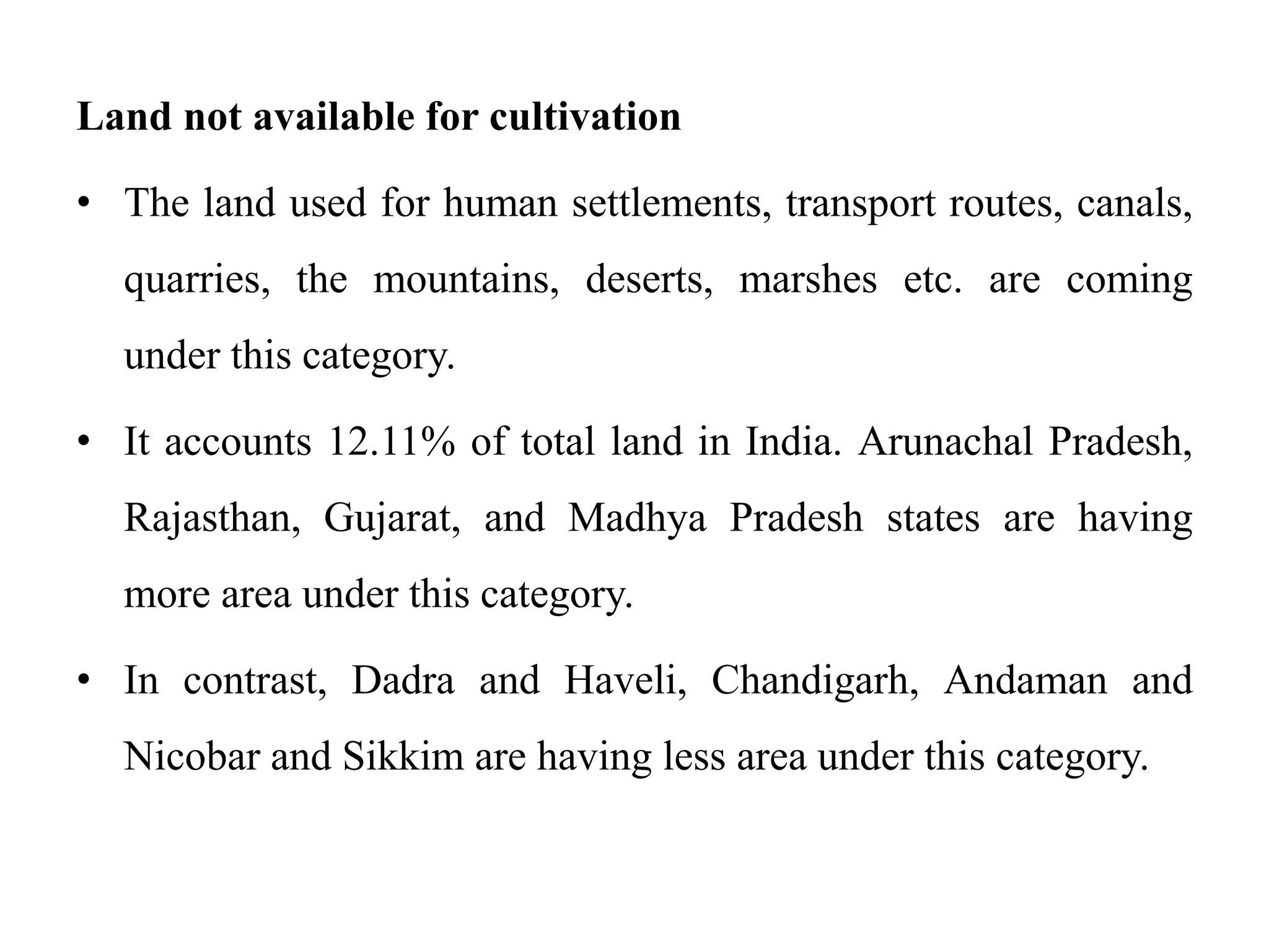 Land use-pattern in India and how to conserv the land | PPTX