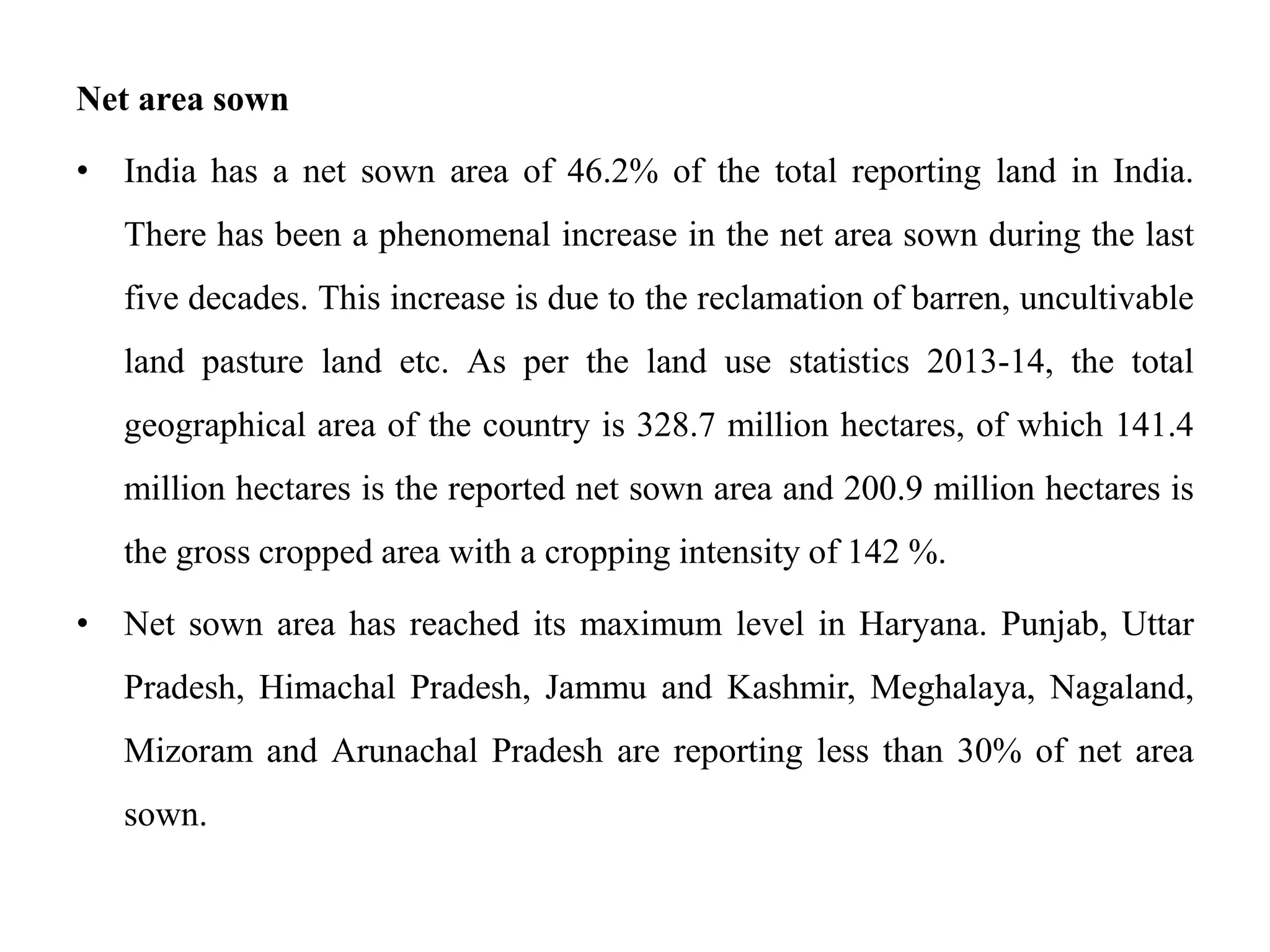 Land use-pattern in India and how to conserv the land | PPTX