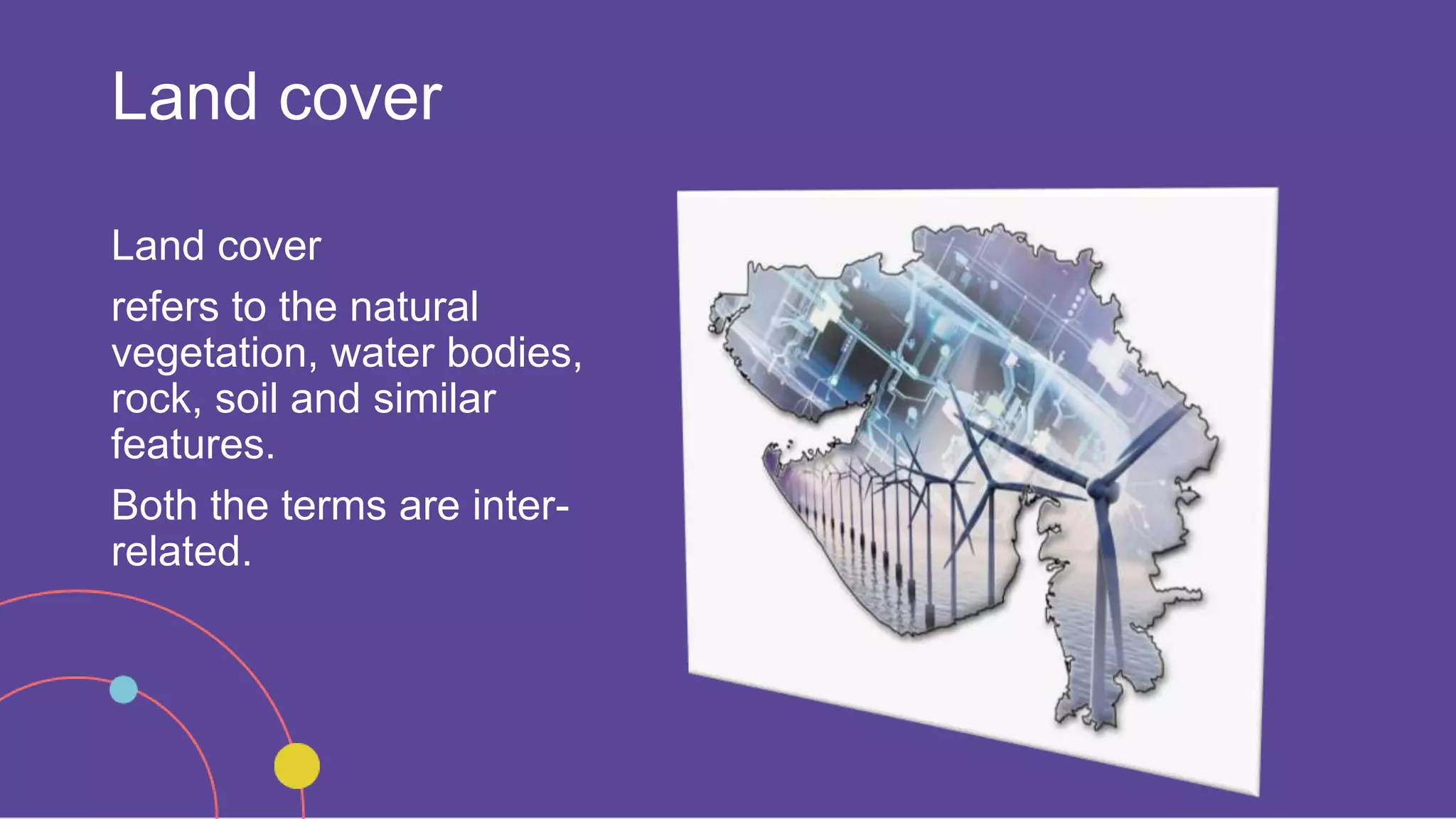 Land use and land cover ppt | PPTX