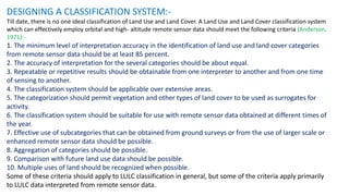 Land use and land cover classification | PDF