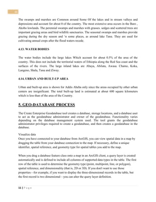 Land use and land cover of Ethiopia | PDF