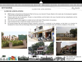 Land use and zoning of mysore | PPTX