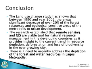 Land use change and environmental sustainability | PPTX