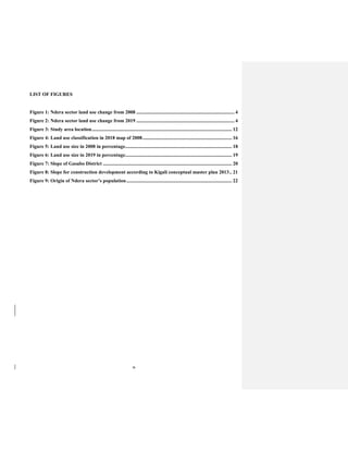LAND USE CHANGE IN NDERA /RWANDA FROM 2002-2019 | PDF