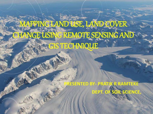 Land use cover pptx. | PPTX