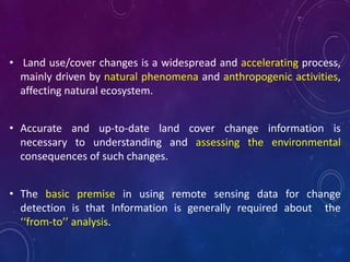 Land use cover pptx. | PPTX