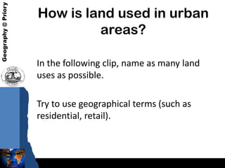 Land use in an urban area | PPTX