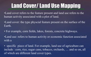 Landuse landcover mapping | PPTX