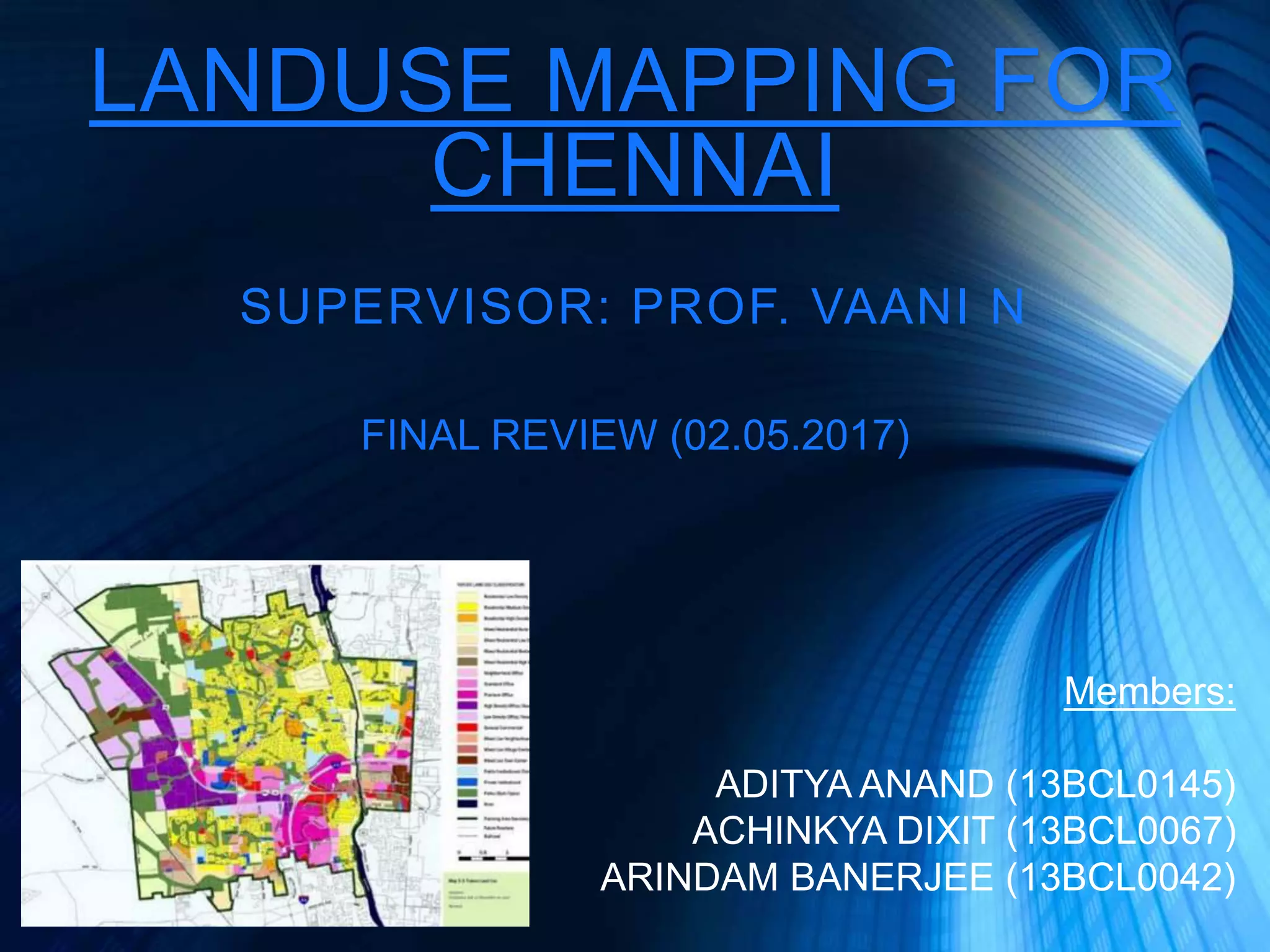 Landuse mapping using arc gis | PPTX