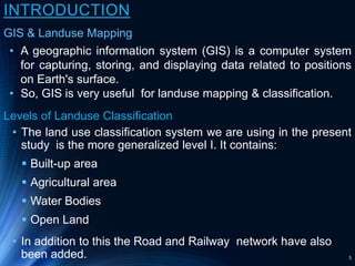 Landuse mapping using arc gis | PPTX