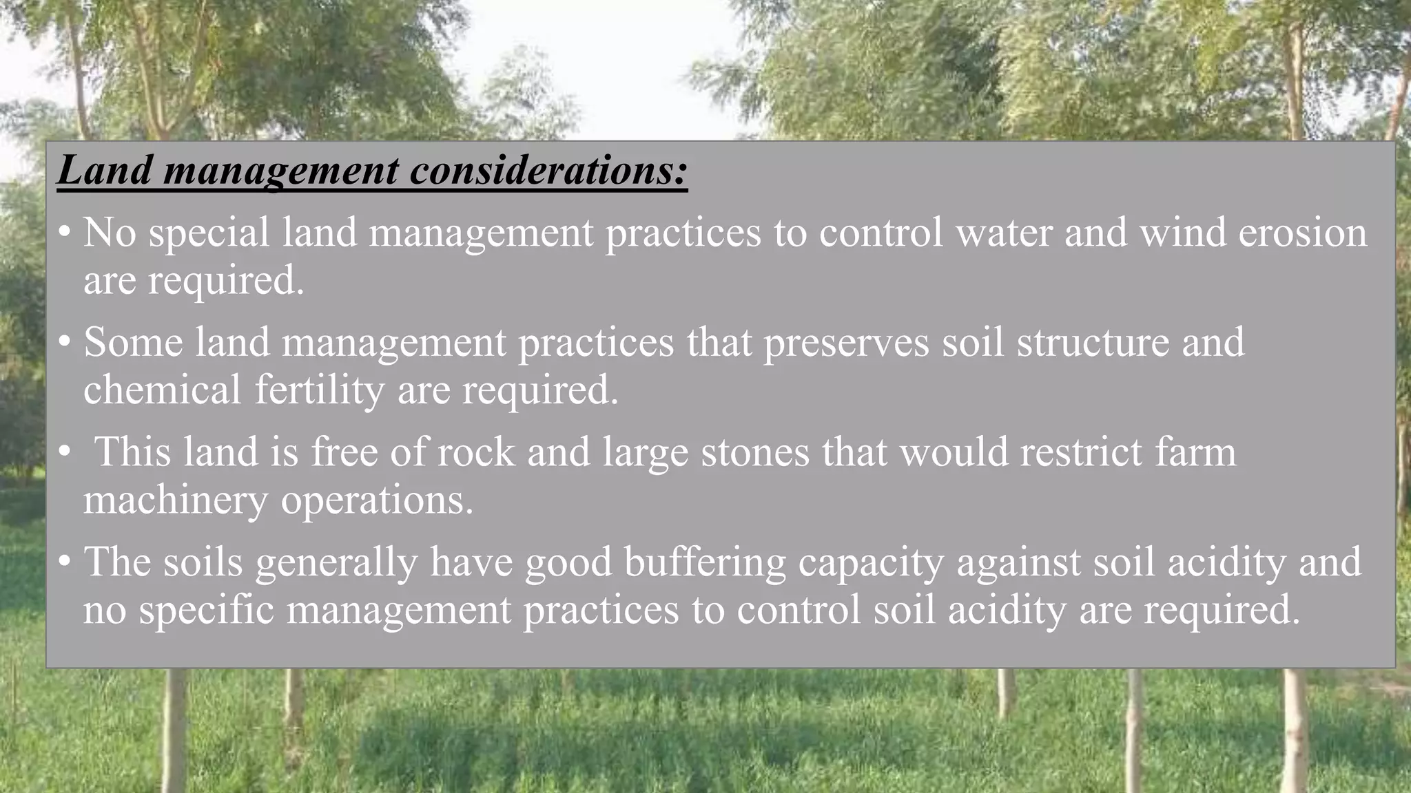 Land use pattern classification | PPTX