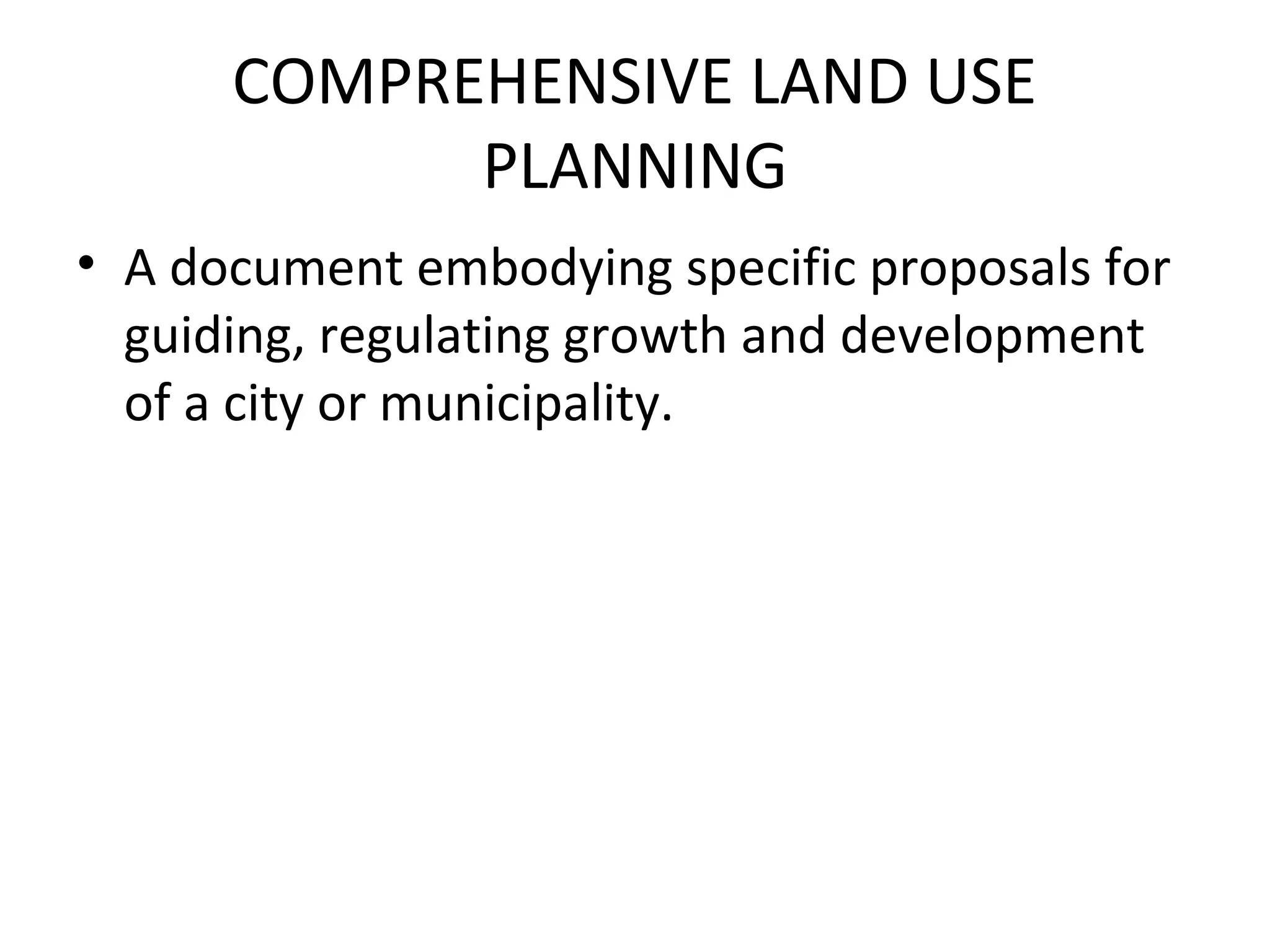 Land use planning | PPT