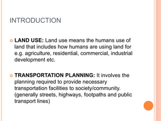 Land use planning | PPTX