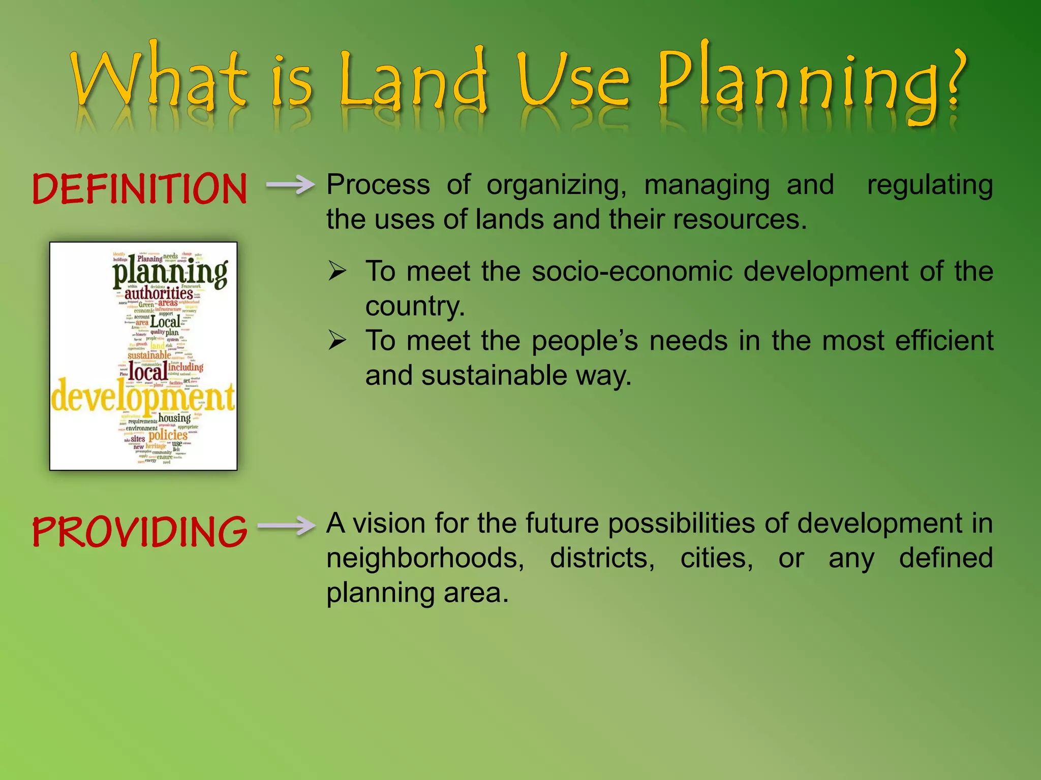 Land Use Planning in Malaysia | PDF