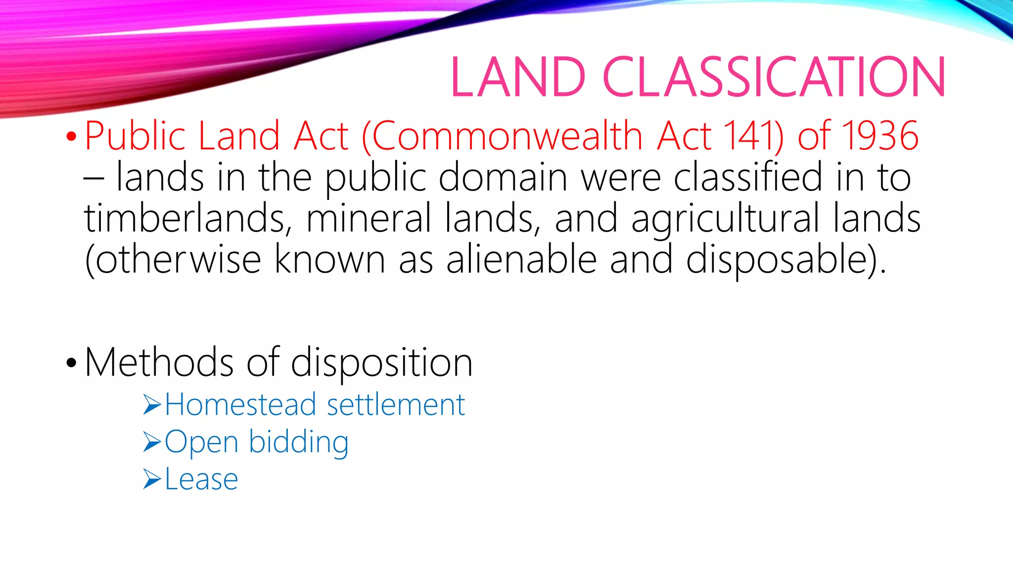 Land use planning in the philippines | PPTX