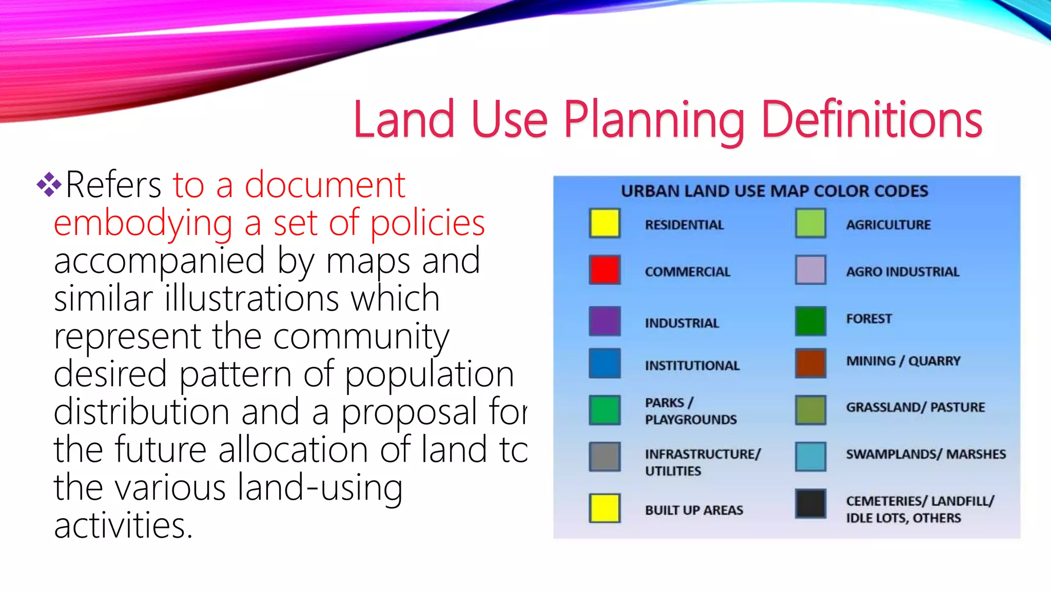 Land use planning in the philippines | PPTX