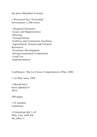 Land Use Planning PUP 301 Introduction to Urban PlanningD.docx